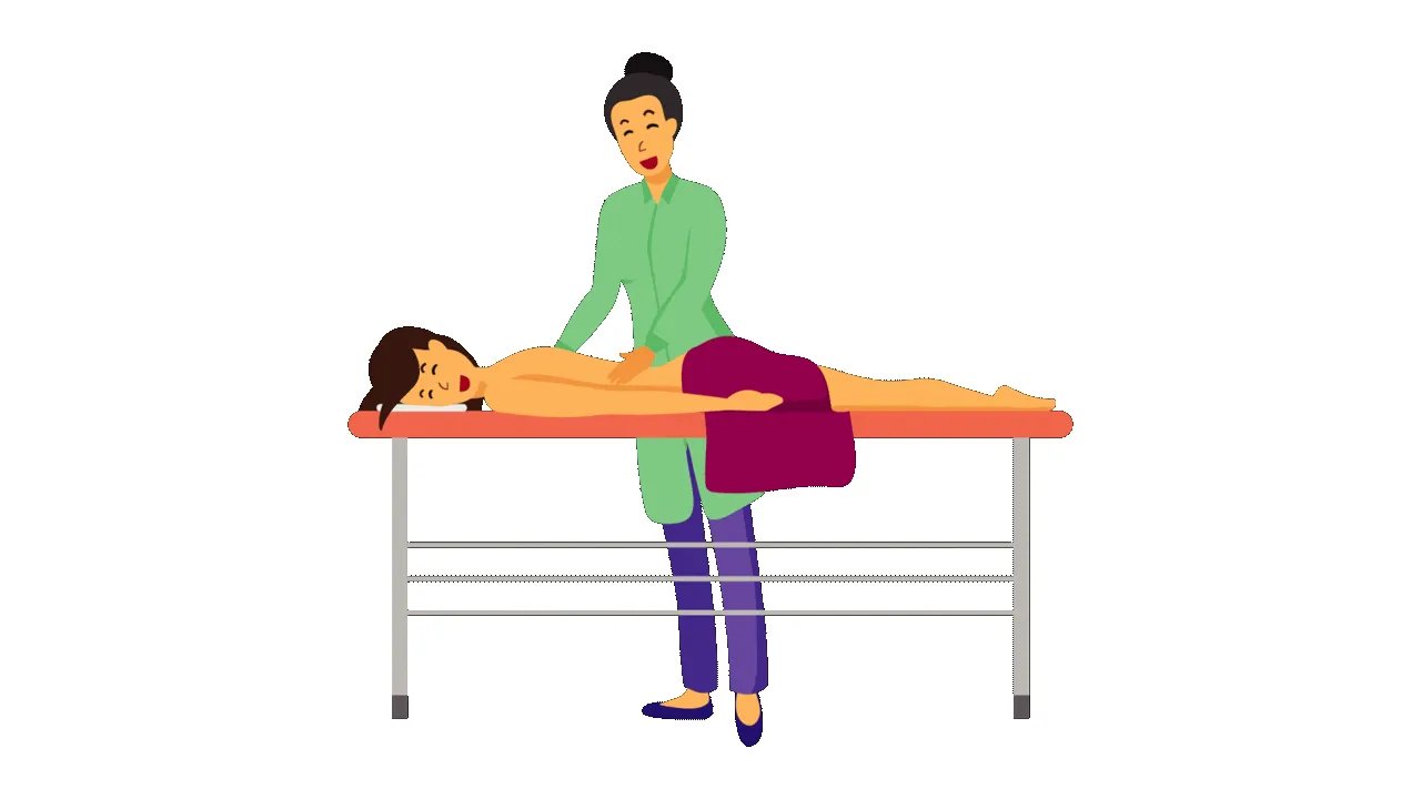 Download Free Animated Body Massage Video | Pixominia