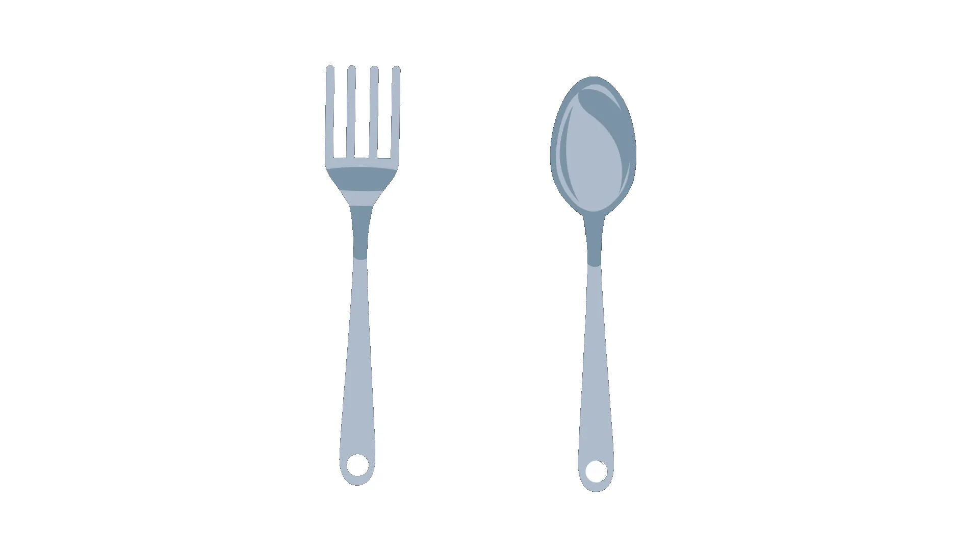 Download Free Animated Fork And Spoon Cutleries Video | Pixominia