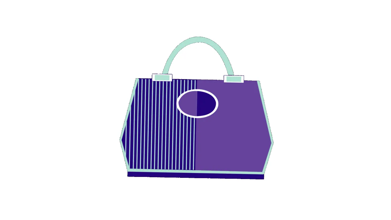 Download Free Animated Ladies Purse Video | Pixominia