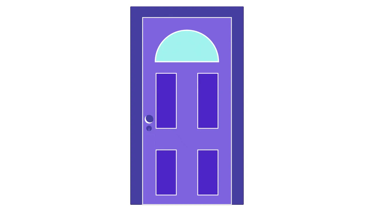 Download Free Animated Open/Close Door Video | Pixominia